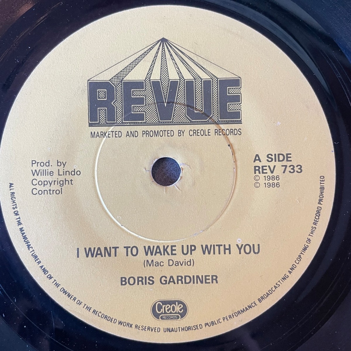 Boris Gardiner - I Wanna Wake Up With You【7-21924】 | Jamaican Soul