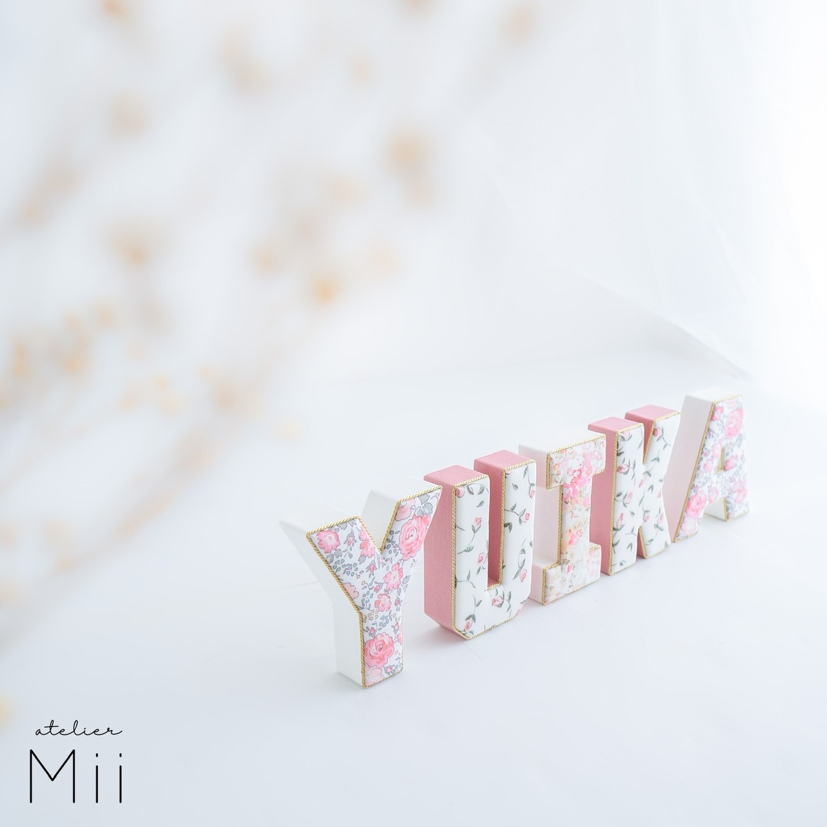 Alphabet objet | atelier Mii