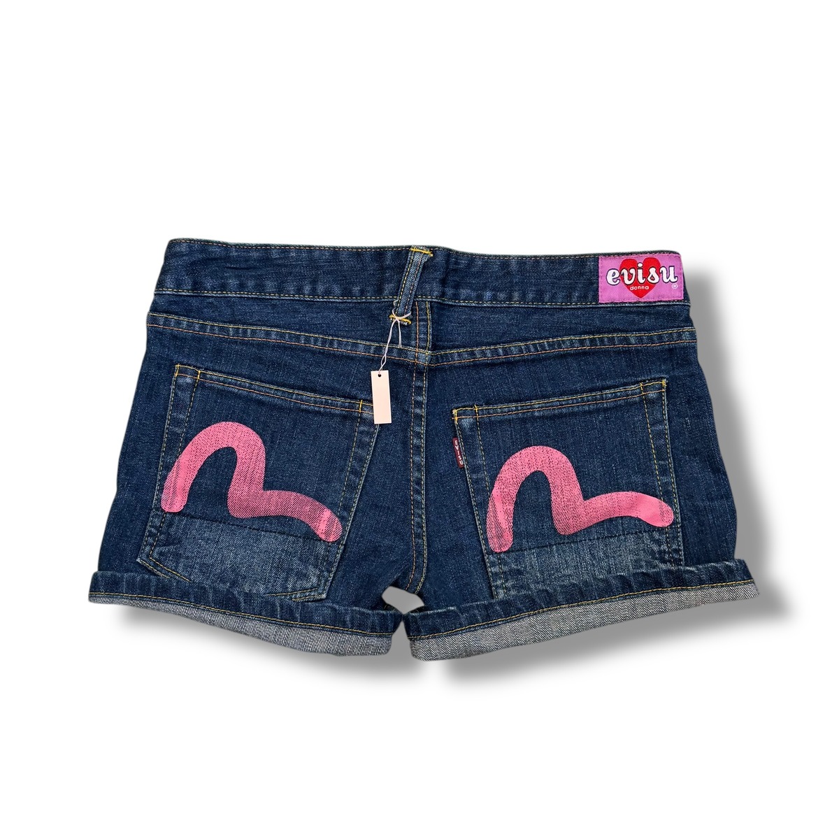 EVISU denim shorts | LUV U 2 THE MOON