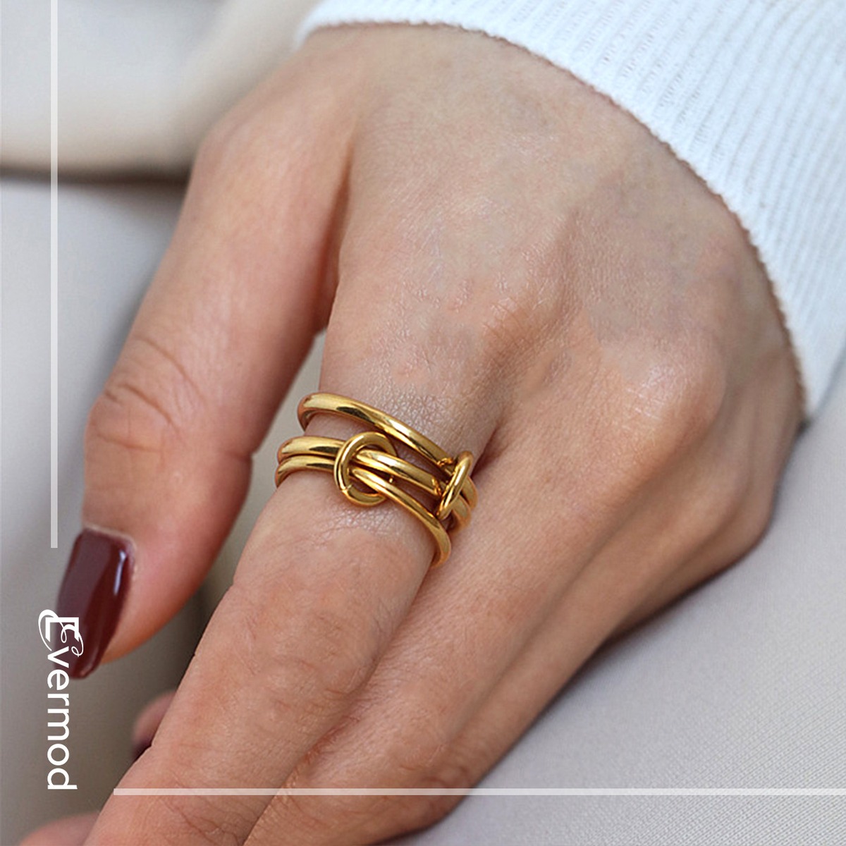 トリプルゴールドリング /YT0023 | Evermod