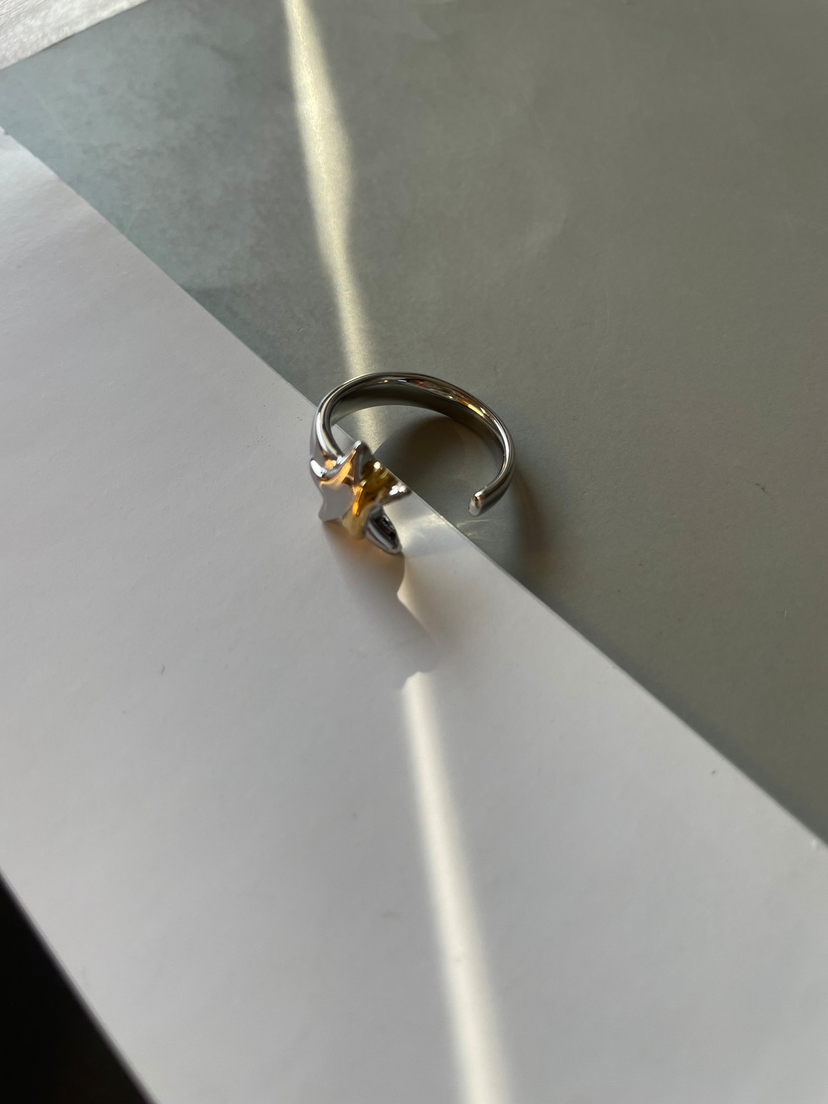 original bi-color star ring | joie