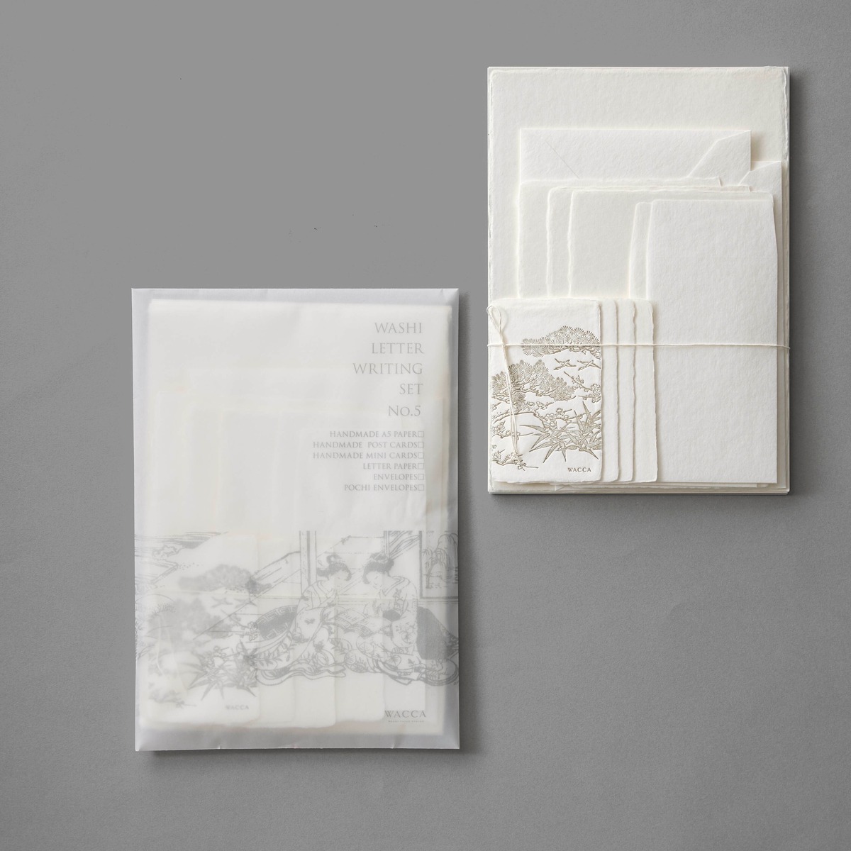 ST002 WASHI LETTER WRITING SET No.5 | WACCA ONLINE SHOP