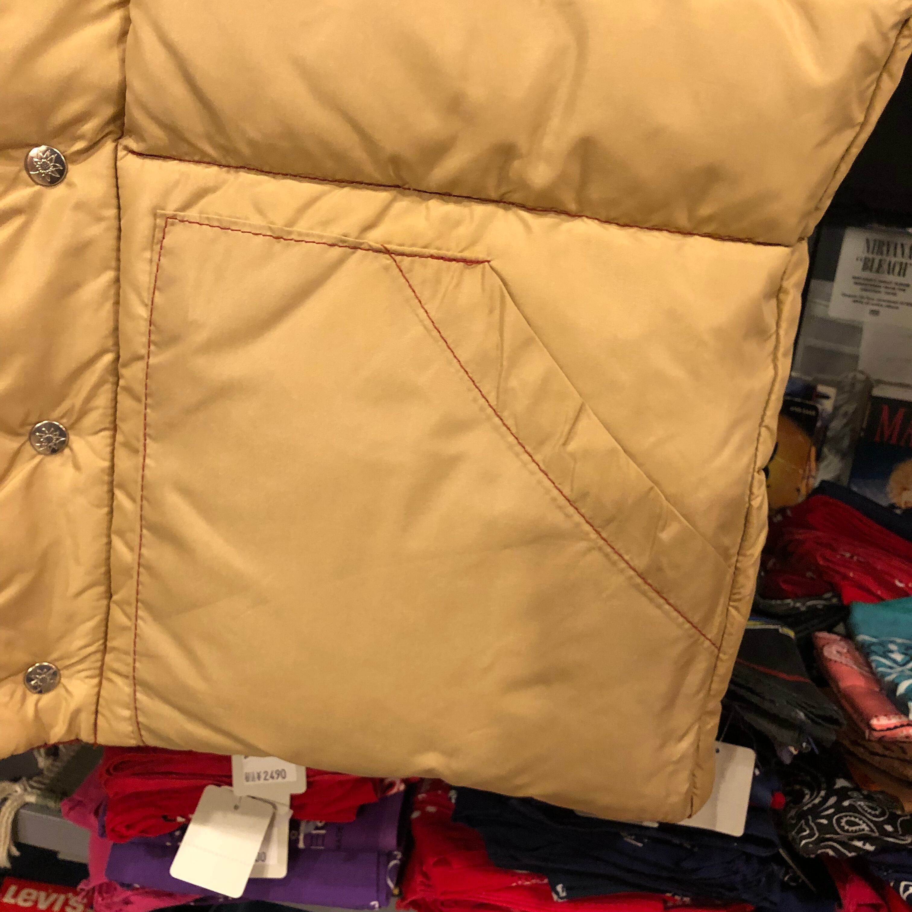 80s Alpine Designs Reversible Down Vest | VOSTOK