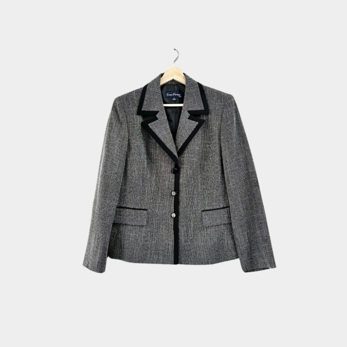 bi-color short single jacket | Hype