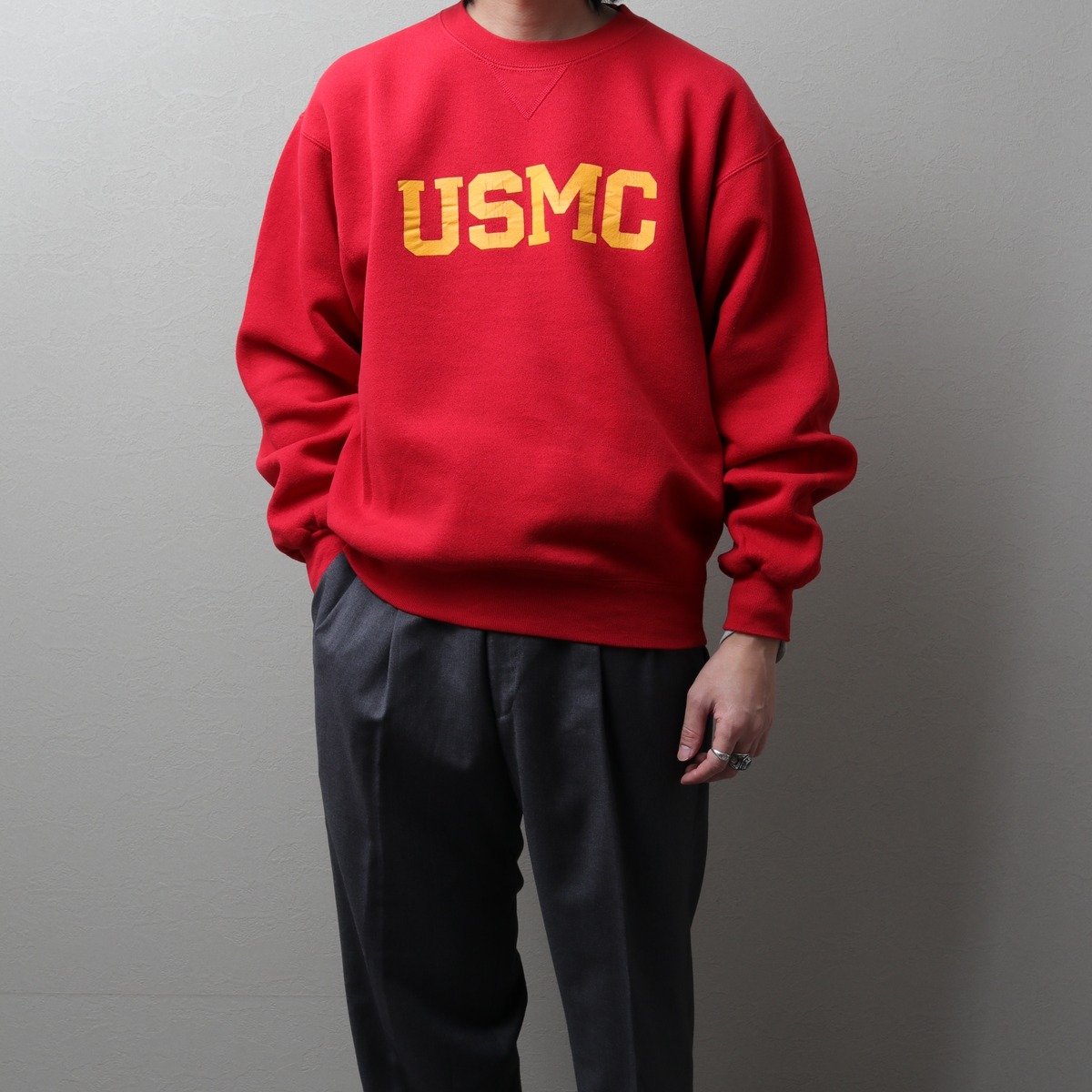 USMC Training Sweat Shirt "made in USA" 141286 | ulc vintage [used ...