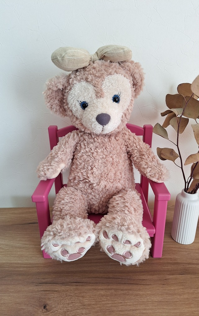 Msize 新色 ビビッドピンク ぬいぐるみ用 椅子 | LEMON レモン │小さなかわいい家具のお店│キッズチェア│ベンチ