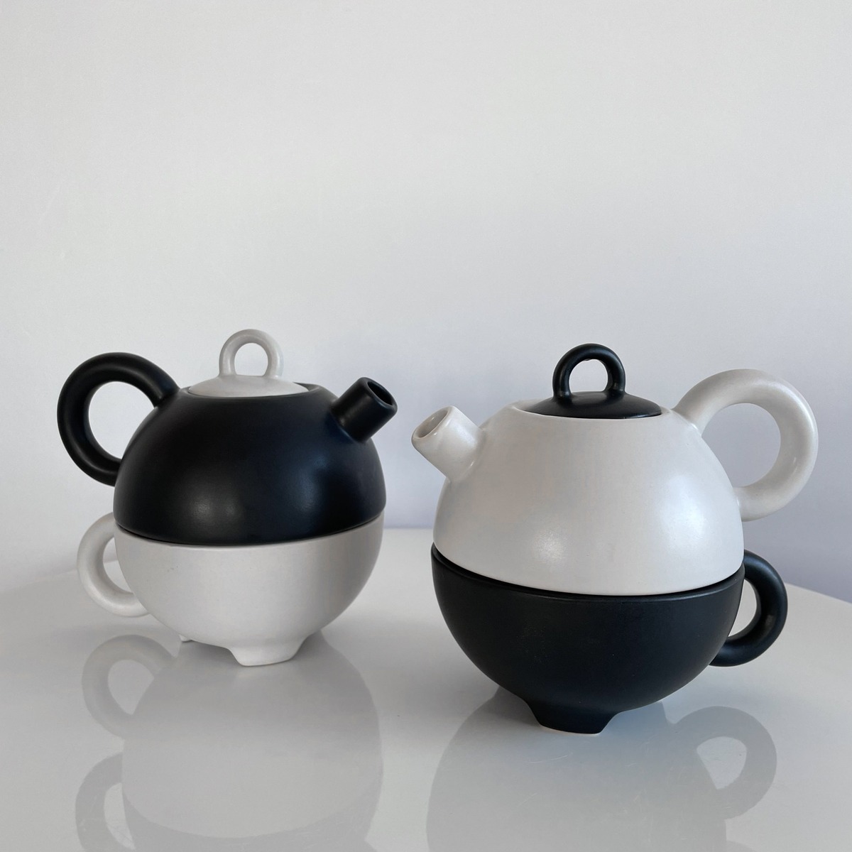 80s tea for one pot&cup | MORNING SHOP