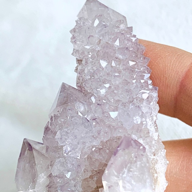 スピリット クォーツ クラスター カクタス アメジスト クオーツ 南アフリカ産 精霊水晶 アメシスト 天然石 Amethyst spirit ...