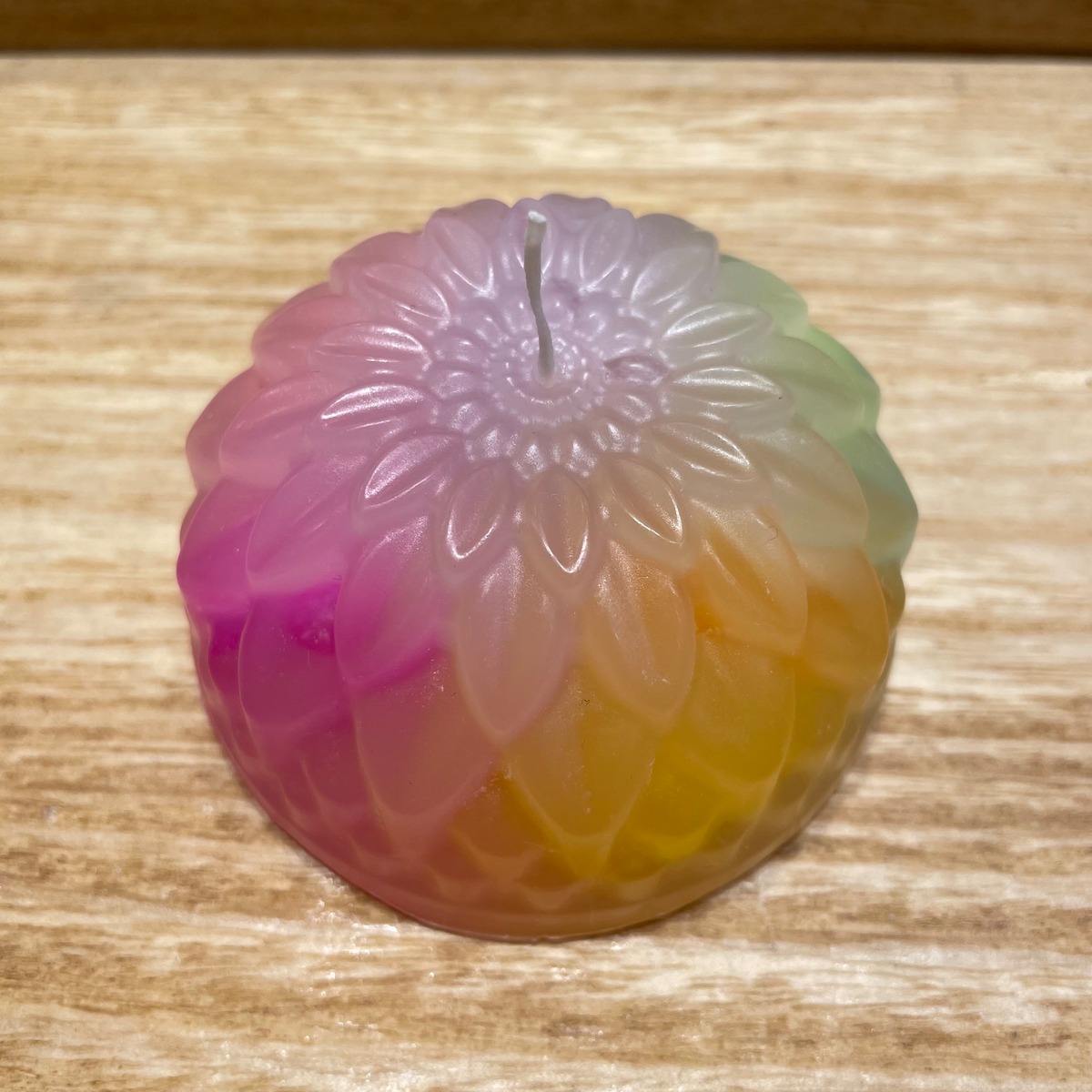 ピンポンマムキャンドル candle ① 【サクラの香り】 | timtomcandle ハンドメイドキャンドル