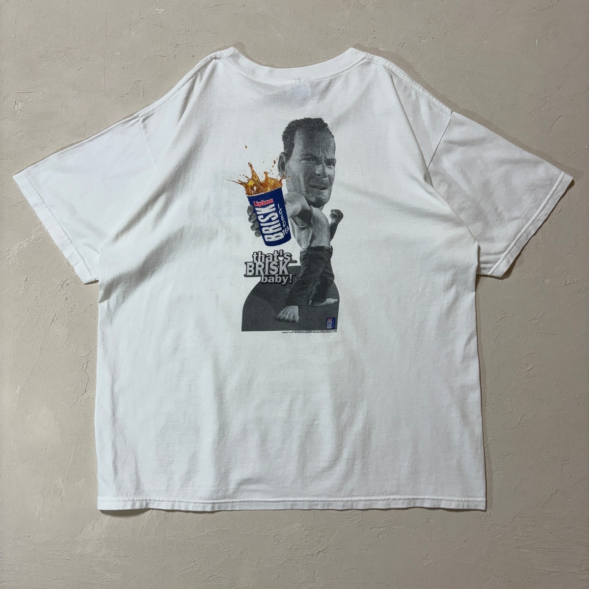 90s Lipton BRISK iced tea tee | 古着屋YONKERS
