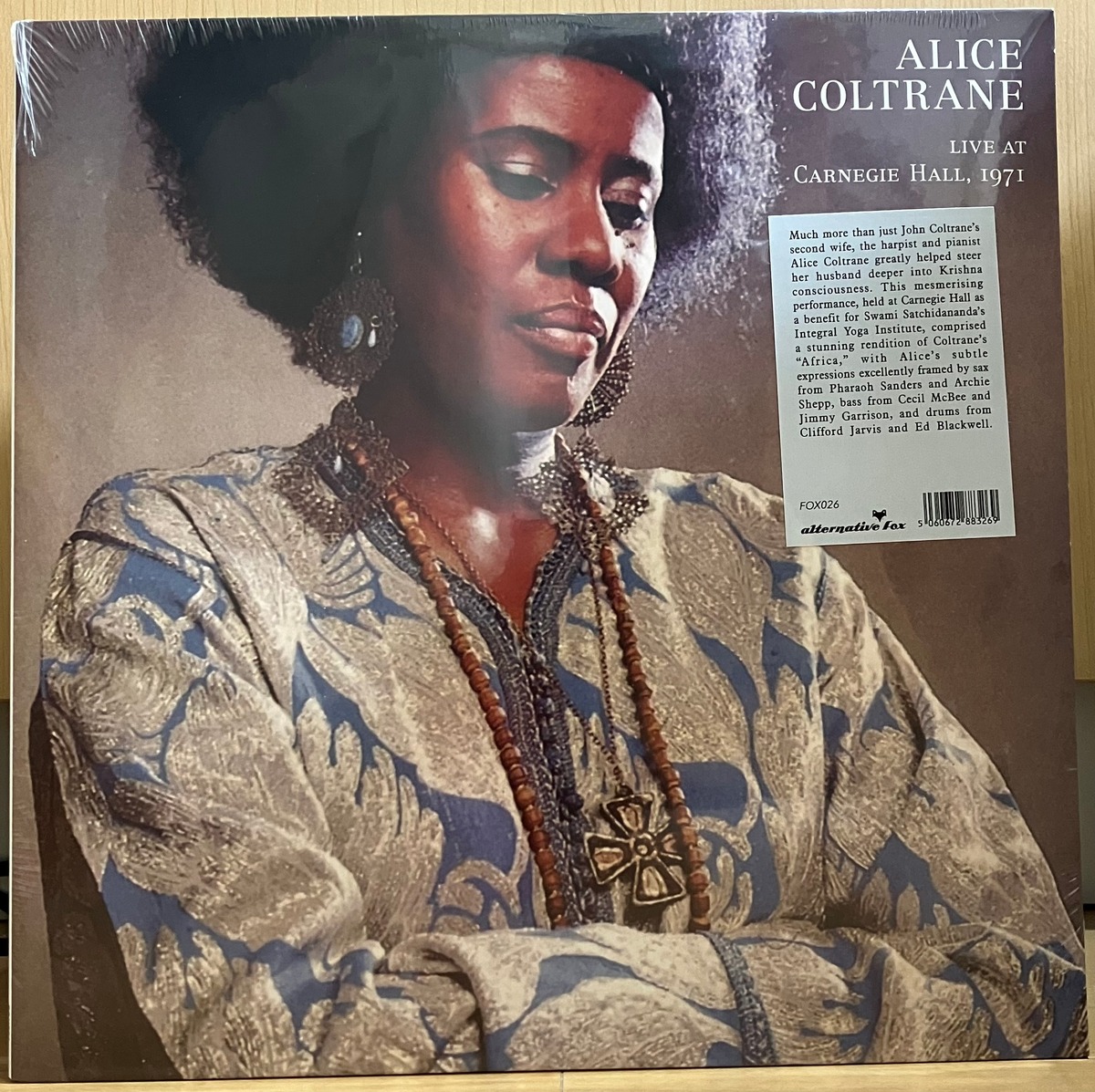 【新品デッドストック】【45rpm LP】 Alice Coltrane / Africa - Live At The Carnegie ...