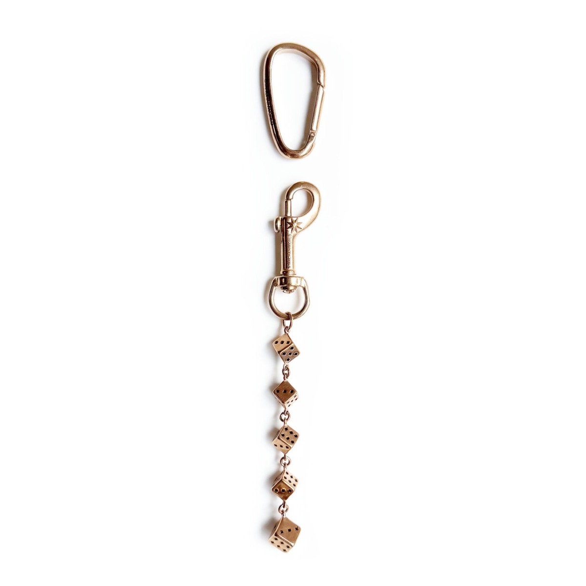 StarChain World / ROSE GOLD DICE KEY CHAIN | HOLICK