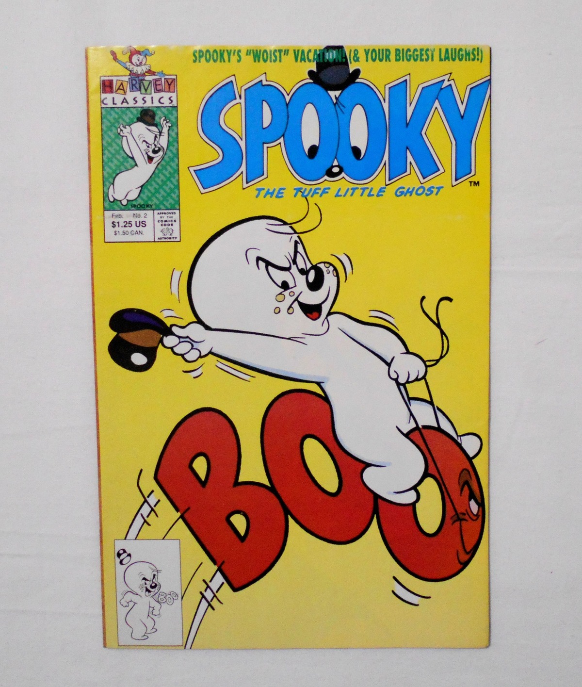 【スプーキー THE TUFF LITTLE GHOST SPOOKY】 VOL.2 NO.2 HARVEY COMICS ＜1992年 ...
