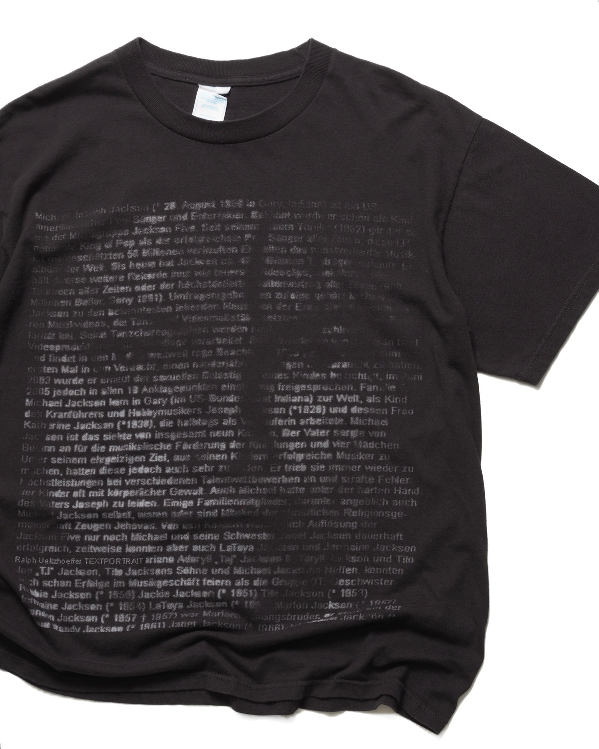 "Michael Jackson ?" Script Message Tee | PULP VINTAGE ONLINE