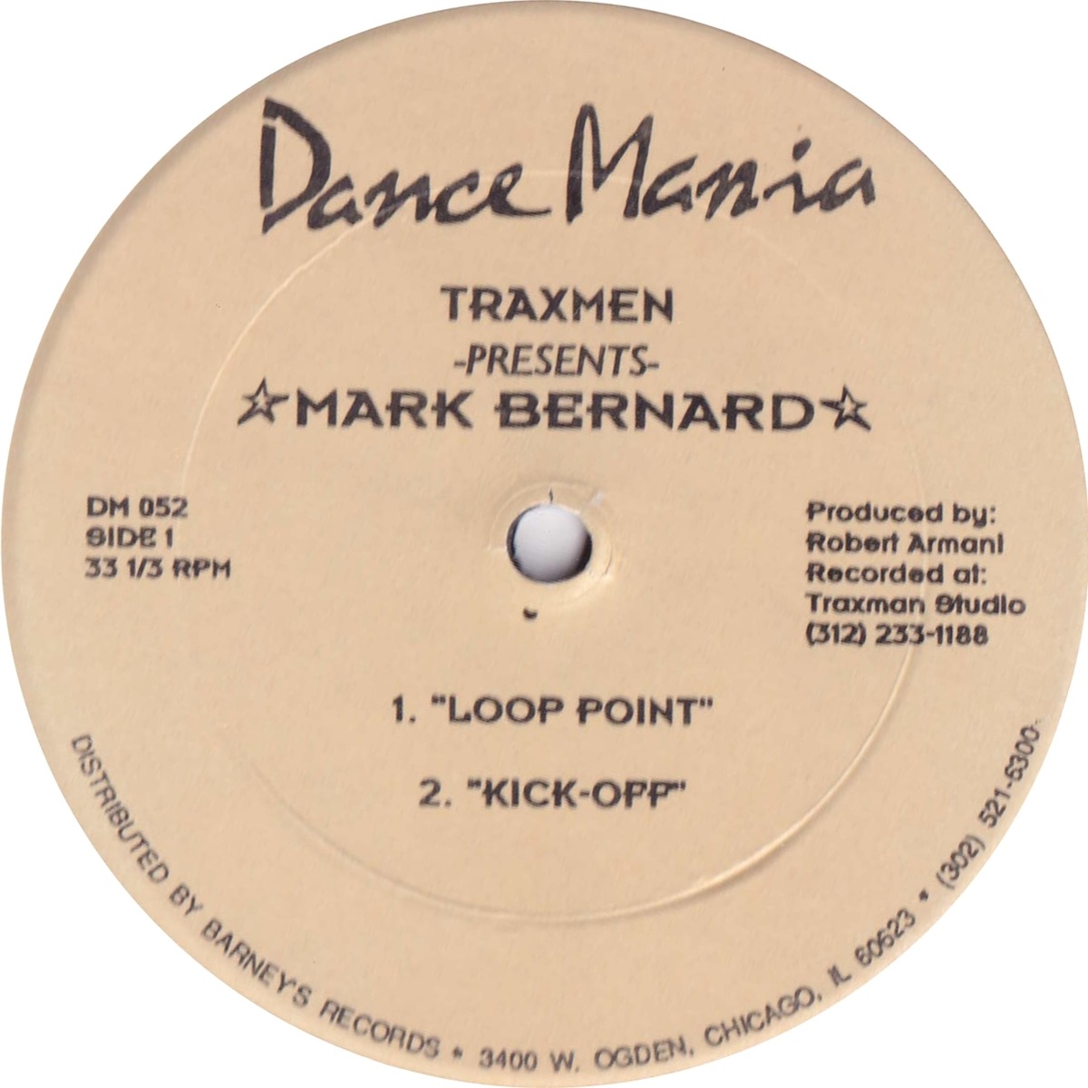 Traxmen Presents Mark Bernard – Loop Point | First Floor Records / Used House vinyl select shop