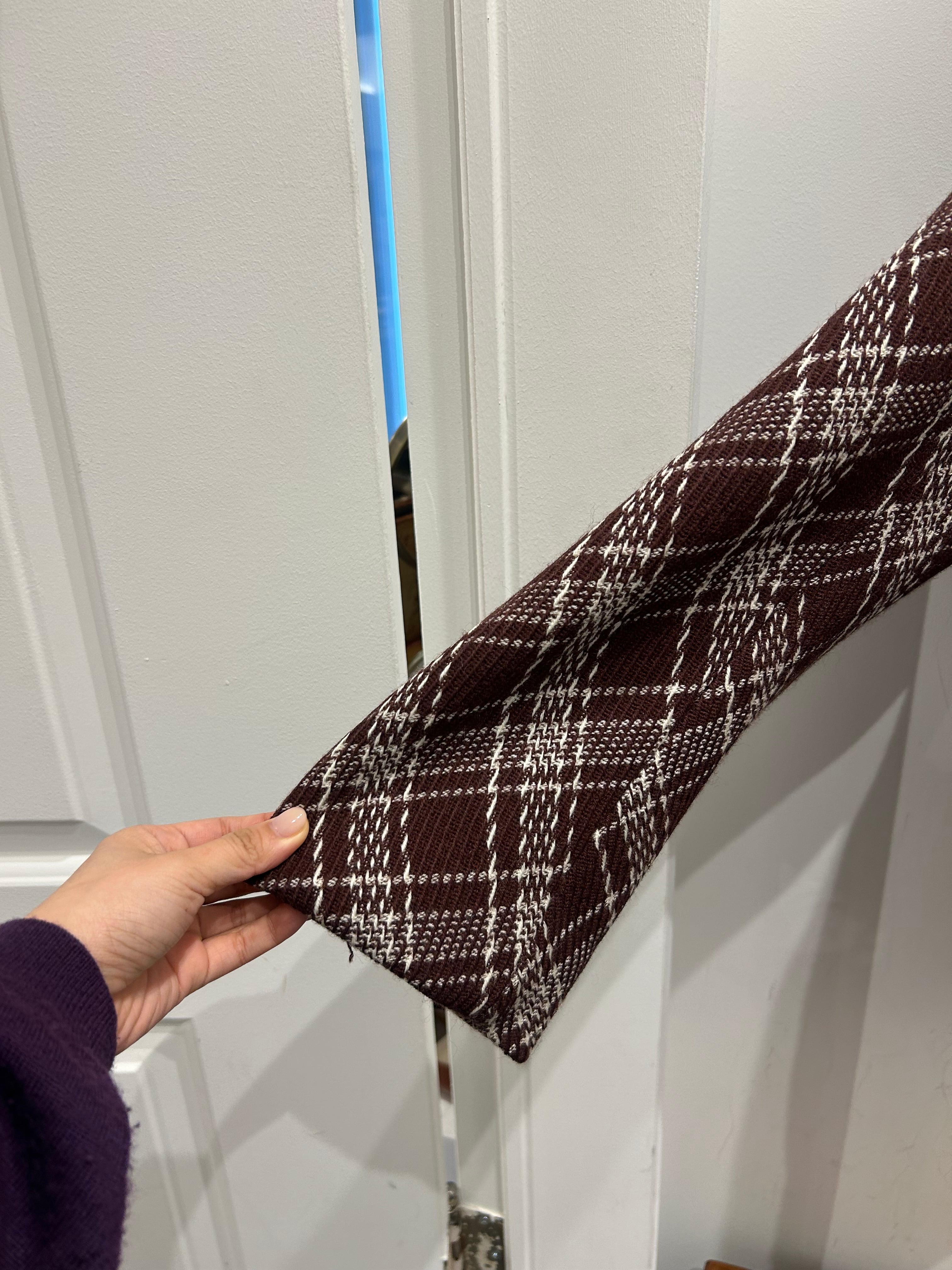 MARNI / vintage check patter coat. | AURA JAPON