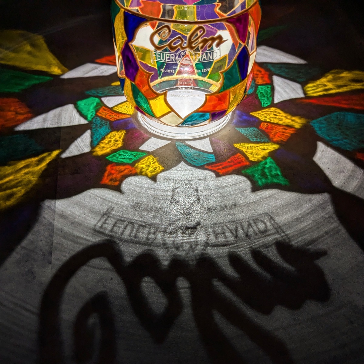 【再再販】GDフュアハンド276用ホヤ ステンドグラス風オリジナルペイント | CALM