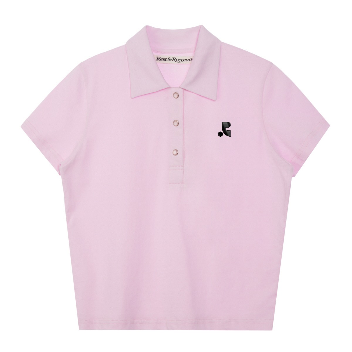 [Rest & Recreation] LIGHT POLO TOP - PINK 正規品 韓国 ブランド 韓国ファッション 韓国代行 レスト ...