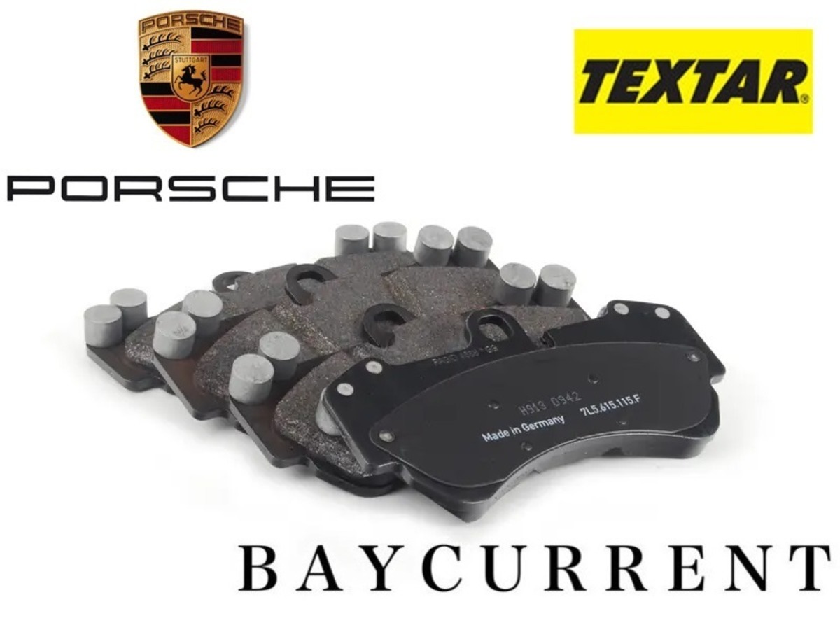 【正規純正OEM】 PORSCHE 955 957 カイエン フロント ディスクパッド + パット センサー Cayenne ...