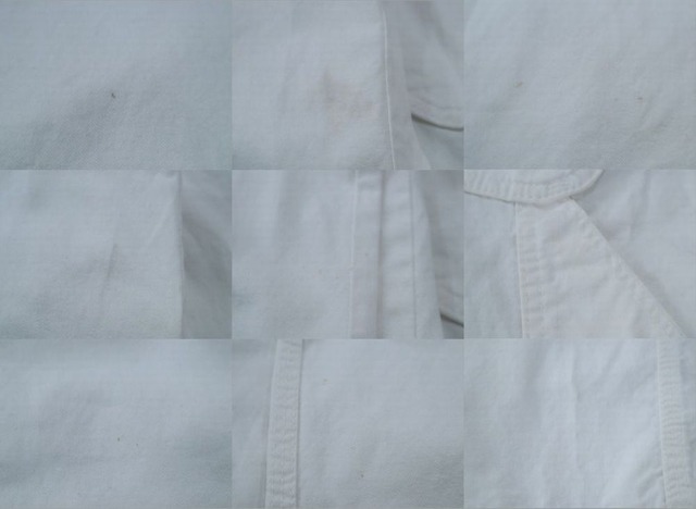 90s ”POINTER BRAND” white overall [l-38] | Fizzvintage