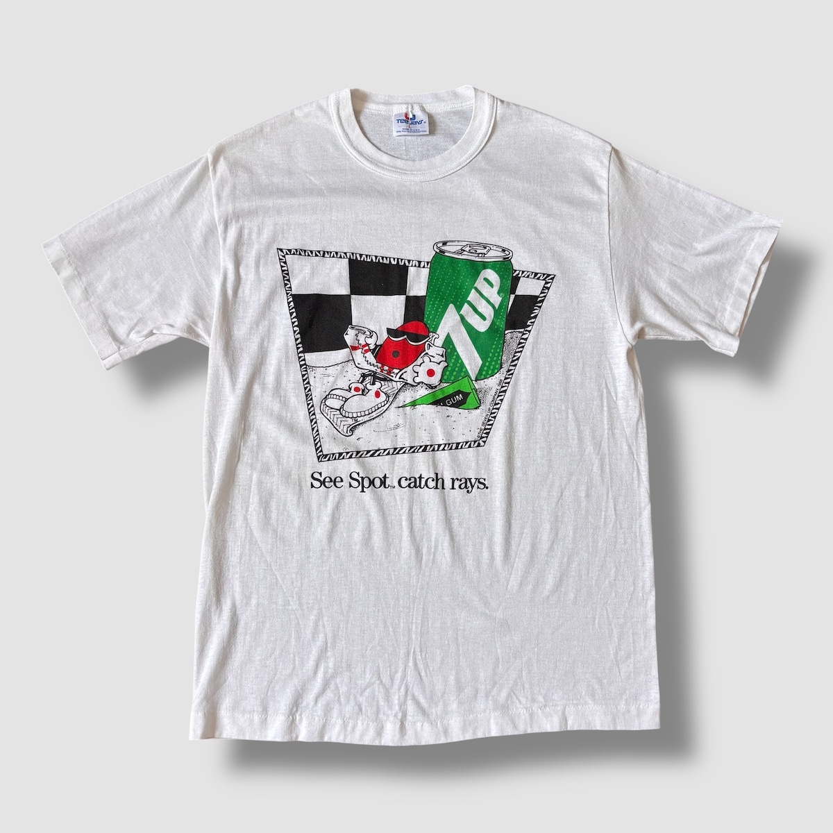 80s-90s USA製 Tee Javs " 7 UP " vintage T- shirt | Lieb.