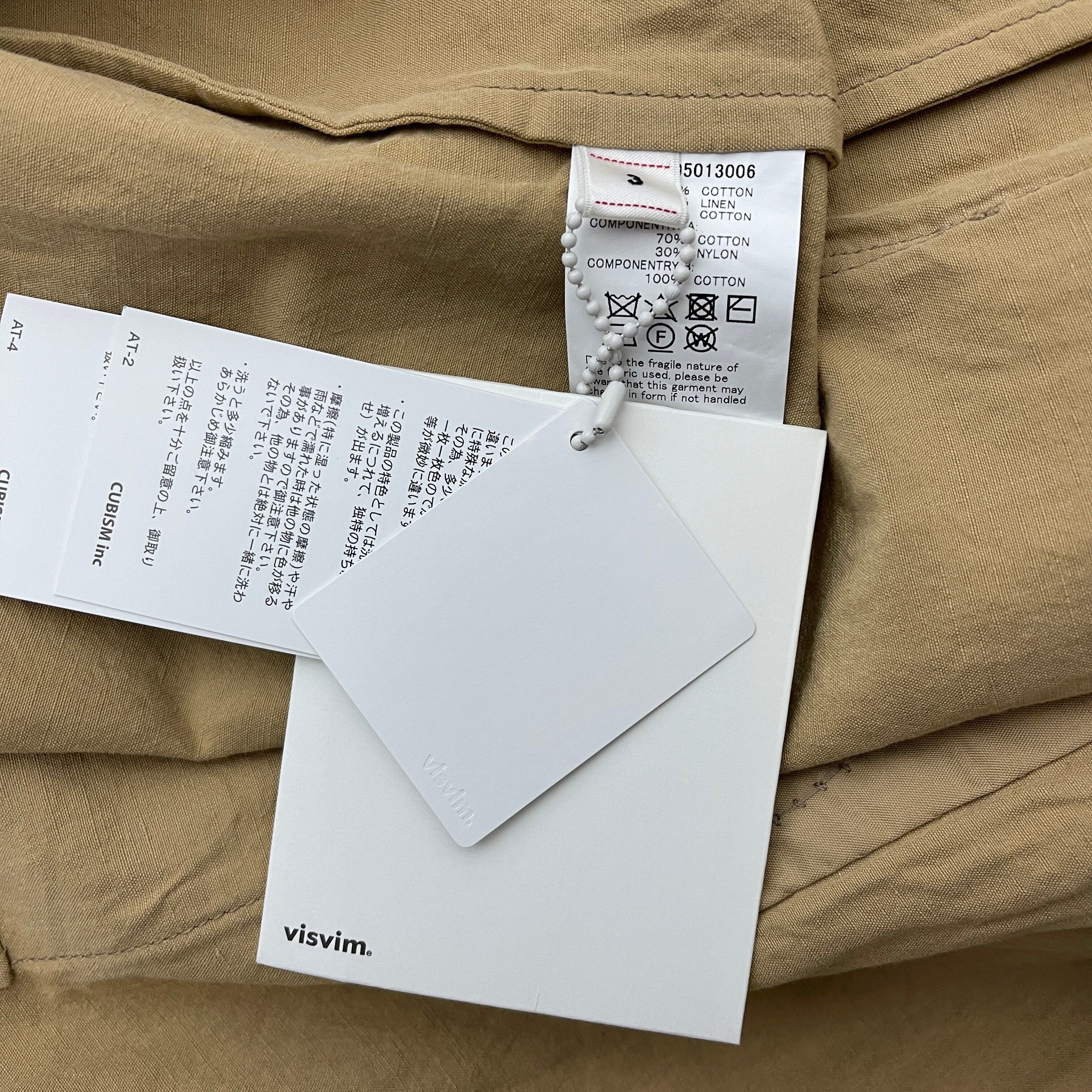 VISVIM(ビズビム) RUUNPE COAT (C/LI) 18AW (beige) | command+enter VISVIM(ビズビム) RUUNPE COAT (C/LI) 18AW (beige) | command+enter