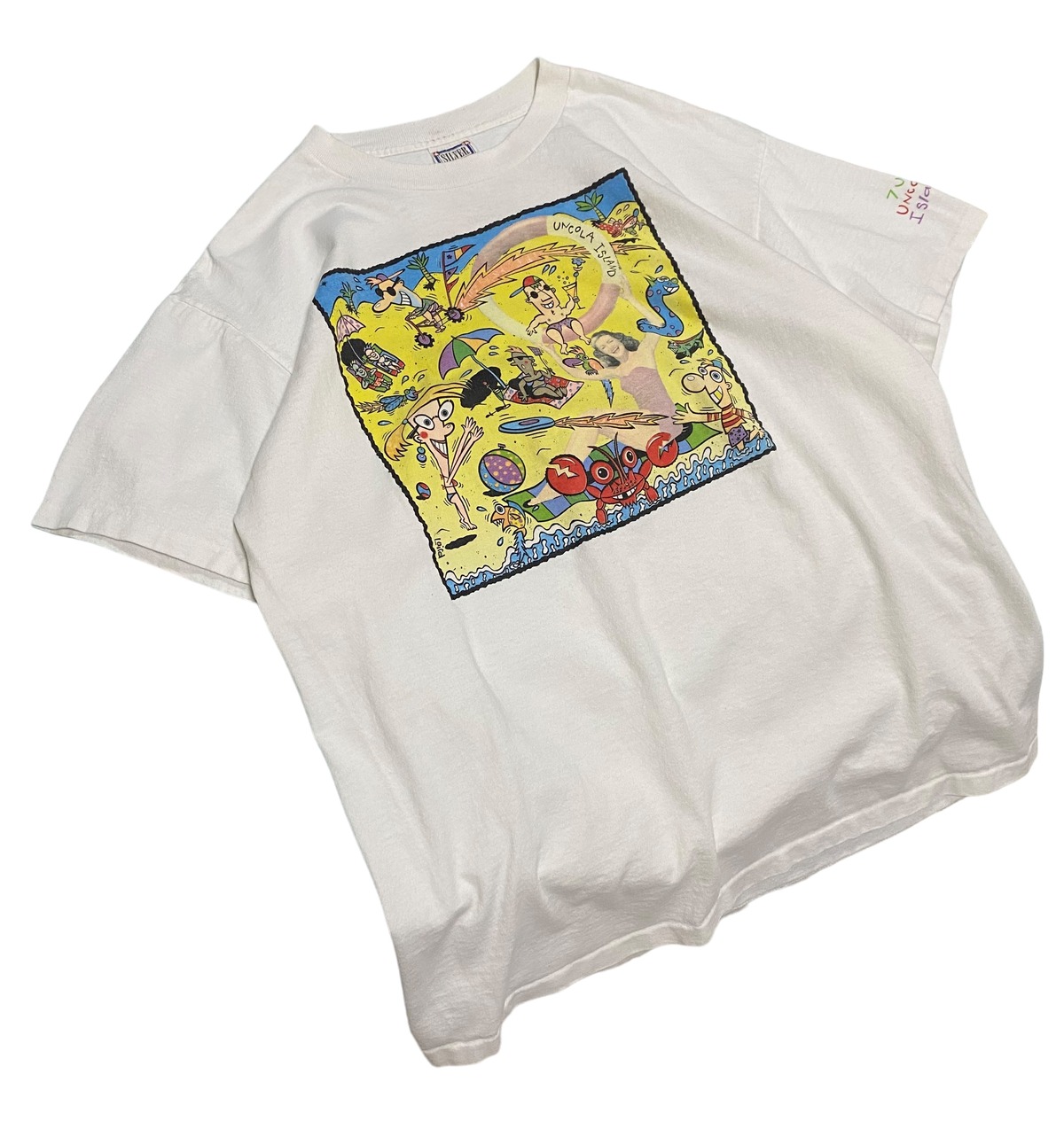 90s-7up-coca-cola-art-photo-tee-bean