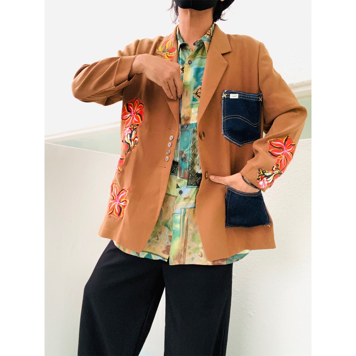 リメイク古着 再構築 80s ジャケット フルカスタム | ROMP vintage used shop