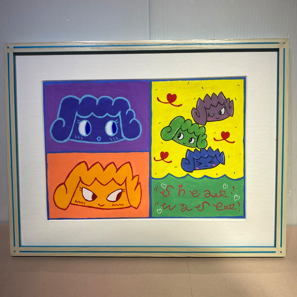 SHEA【Sheawase4コマ】額付き | ECOGREEN WEB SHOP