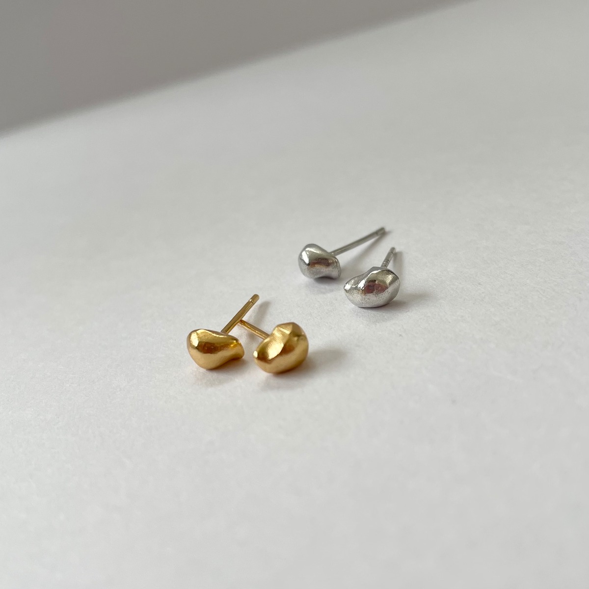 silver925 grain pierce シルバーピアス | Showkey