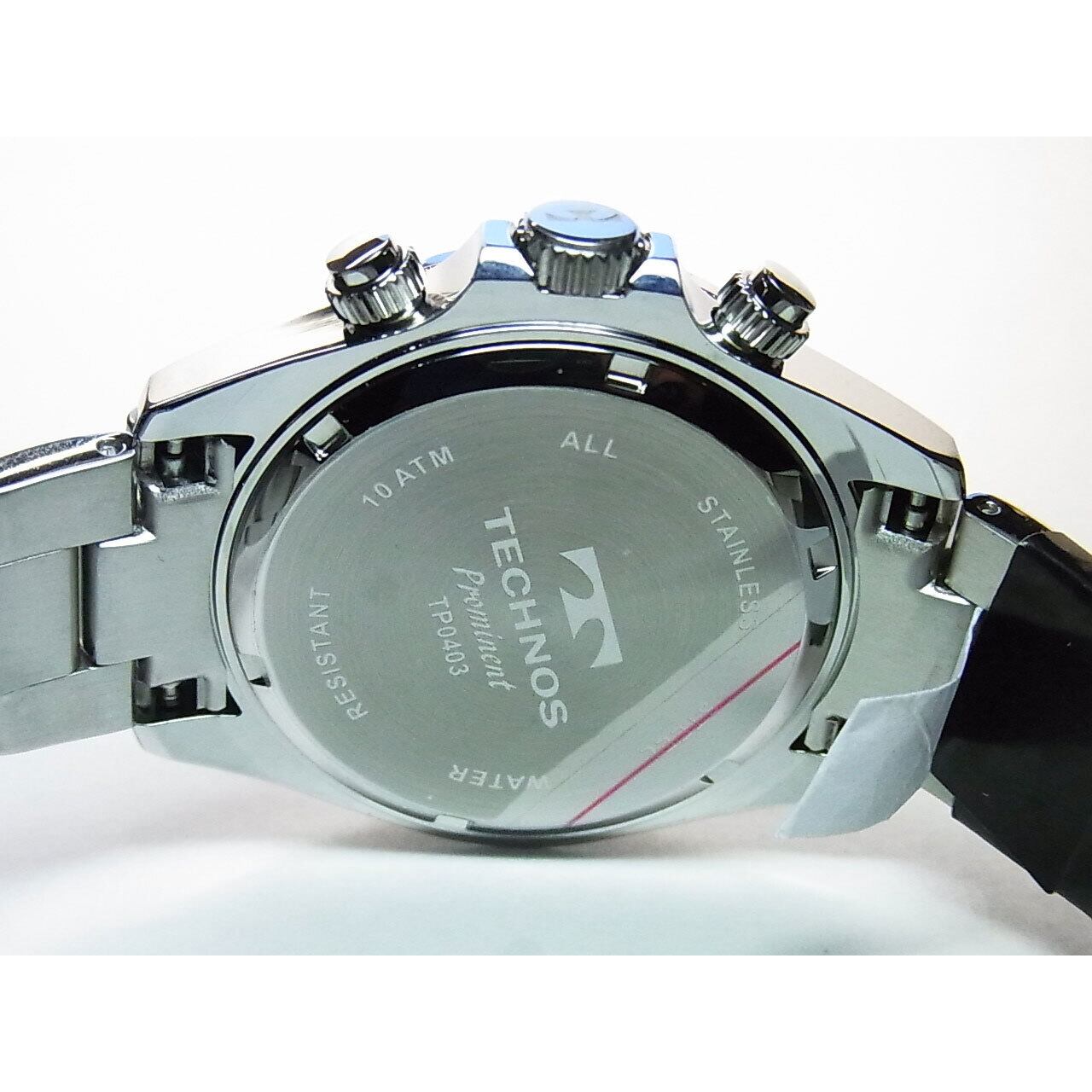 TECHNOS テクノス 紳士 クォーツ クロノグラフ TP0403SW 定価￥55,000-(税込)新品 | 時計のうじいえ