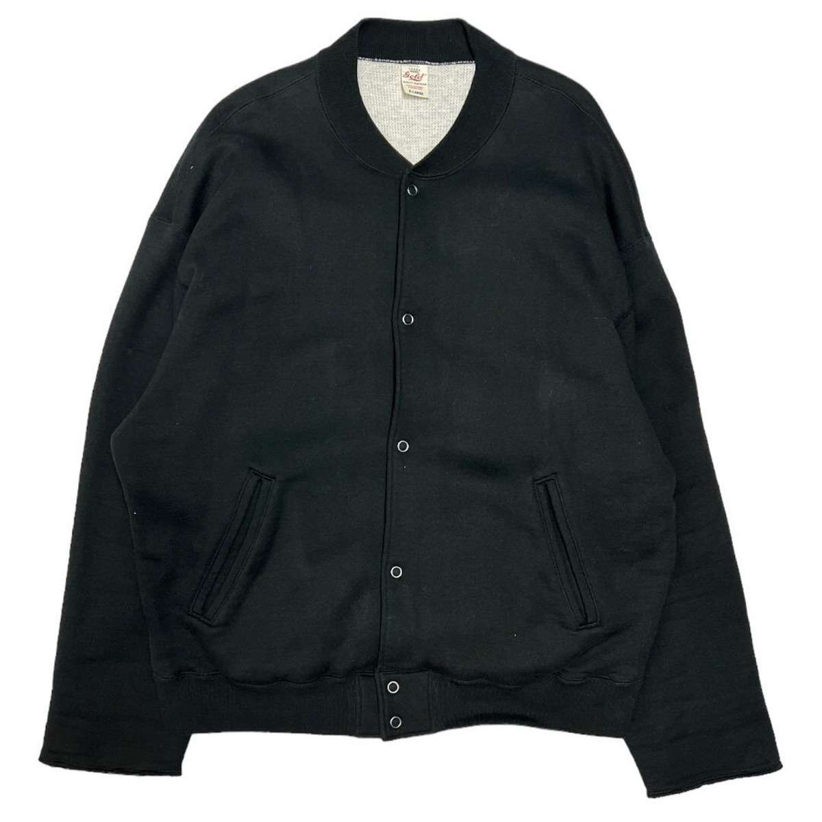 Gold Suvin Cotton Snap Jacket | A WORD.ONLINE SHOP