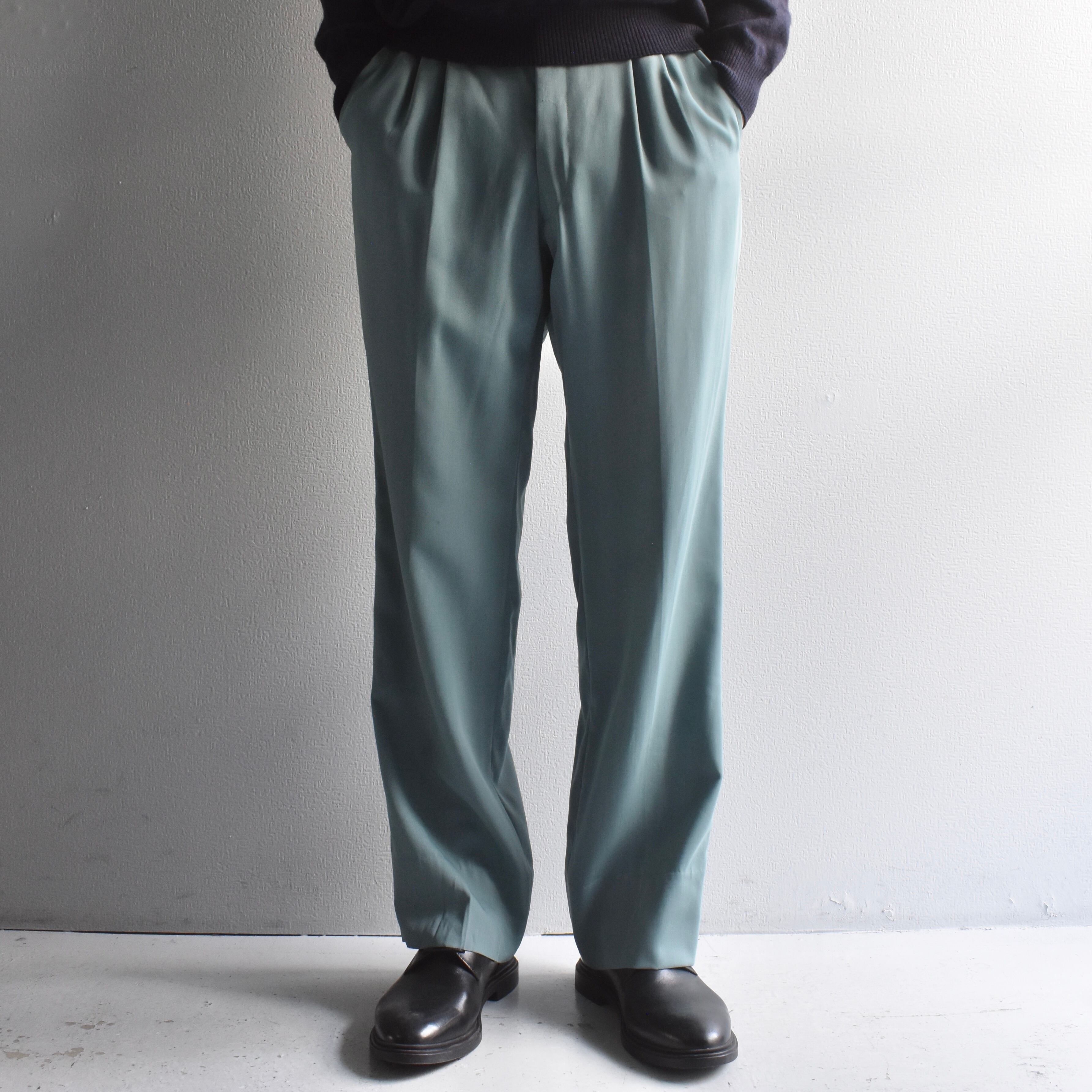 "LANVIN" Double Tucks Design Trousers | Pay ID
