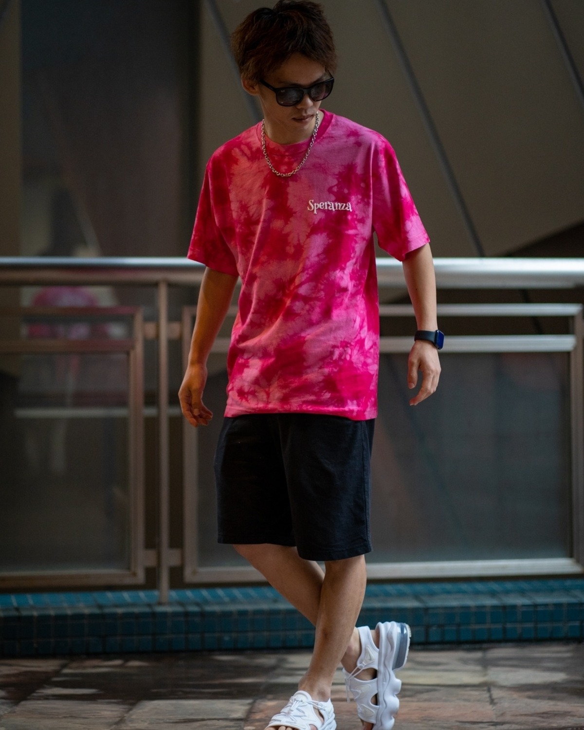 SPERANZA TIE DYE LOGO T-shirts PINK | SPERANZA OFFICIAL