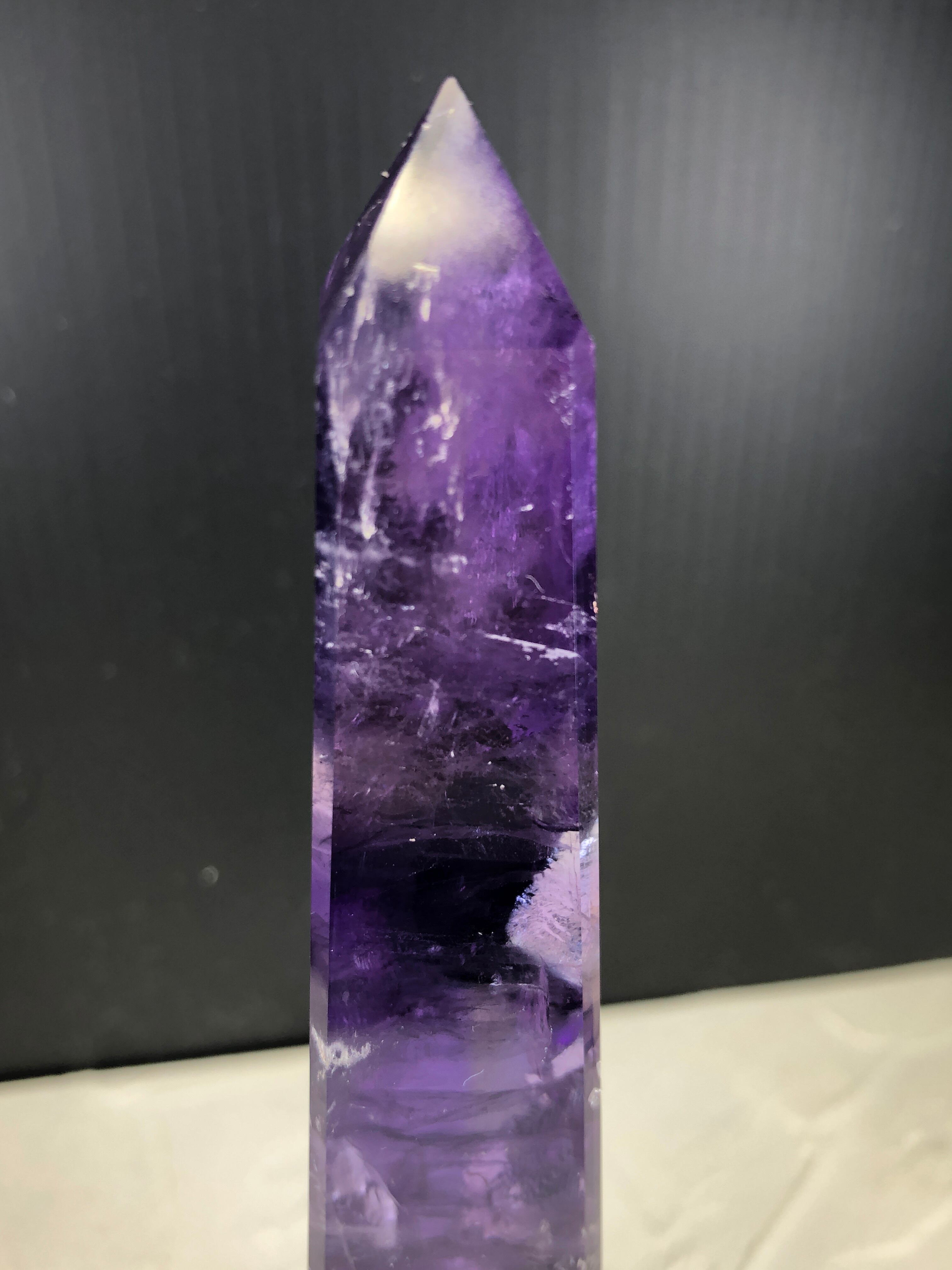 限定2点 BESTプライス アメジストオベリスク | ai.stone