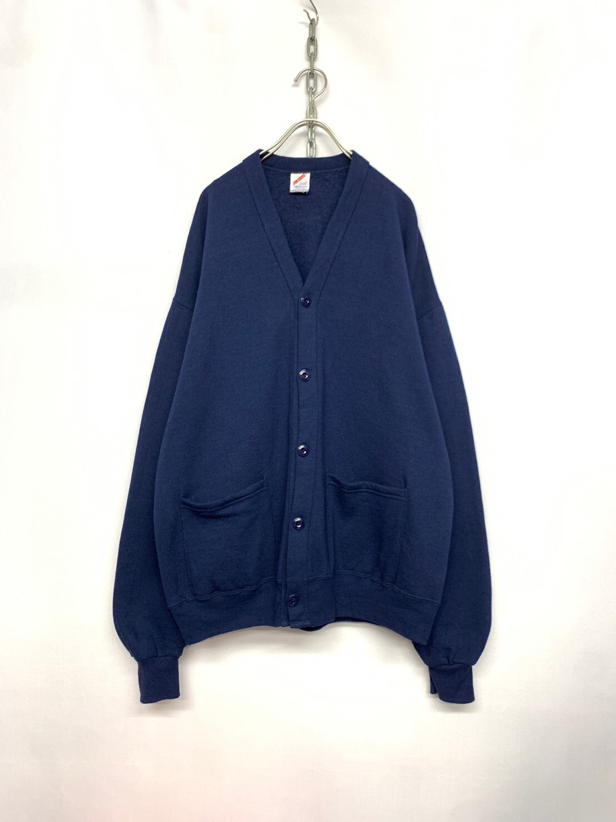 90’s “JERZEES” Sweat Cardigan Made in USA | RENGA CLOTHING STORE