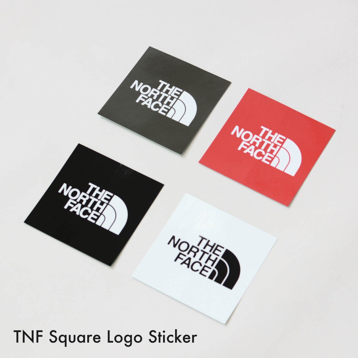 THE NORTH FACE [ザ・ノース・フェイス] TNF Square Logo Sticker [NN32349] TNFスクエアロゴ ...