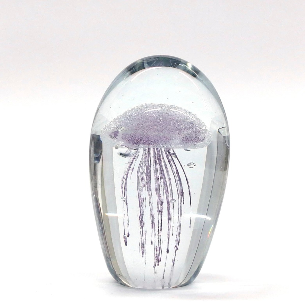 キーストーン グラスアート ペーパーウェイト パープル ドロップJF IN010740 | kki2nd