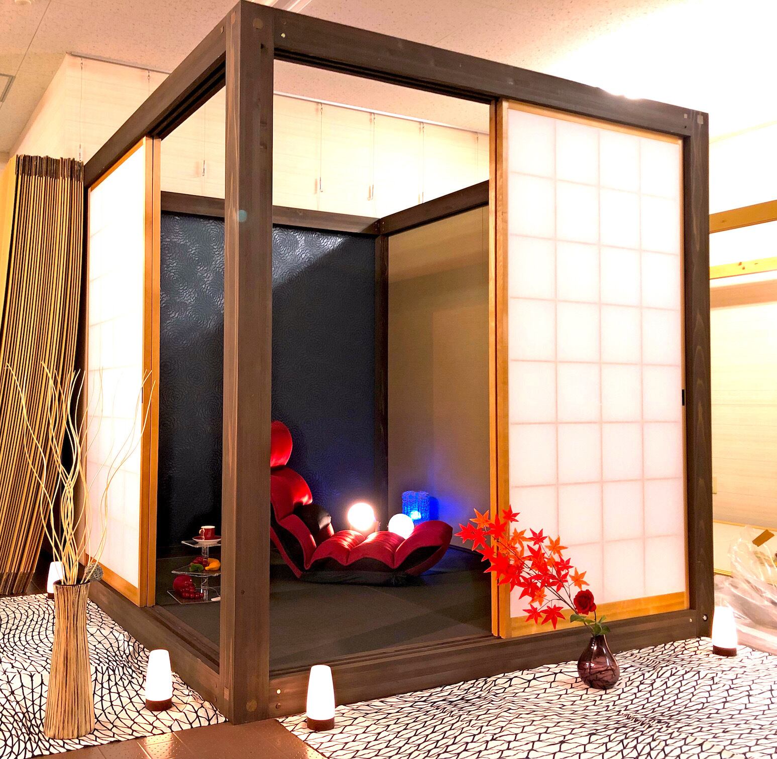 日式侘寂 : Japanese Zen Tea House【DIY室内茶室】在家体验日本正念冥想.日本产品.室內設計.1小時組裝.Muslim ...