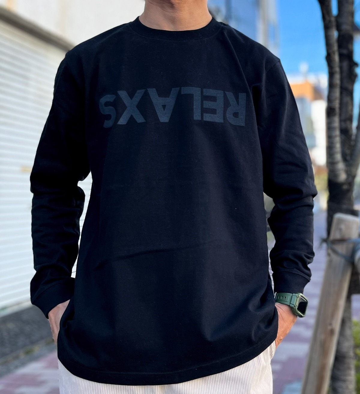 RELAXS 反転ロゴーロンT | ESPERS-TOKYO