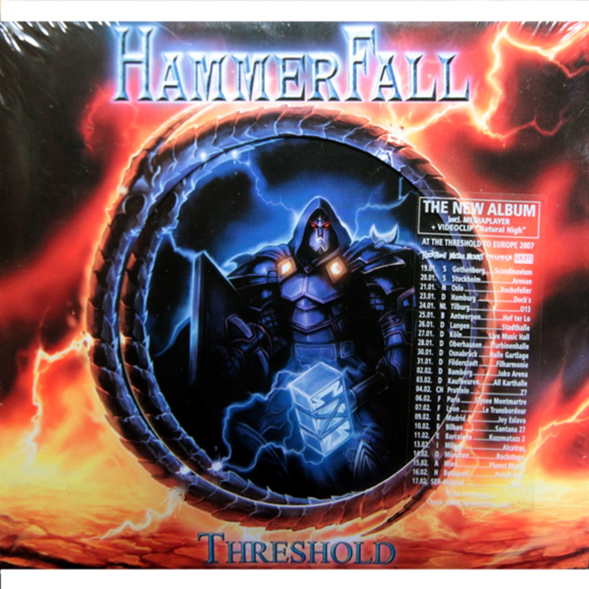 HAMMERFALL『Threshold』Digi-CD | JACKHAMMER MUSIC MAIL ORDER