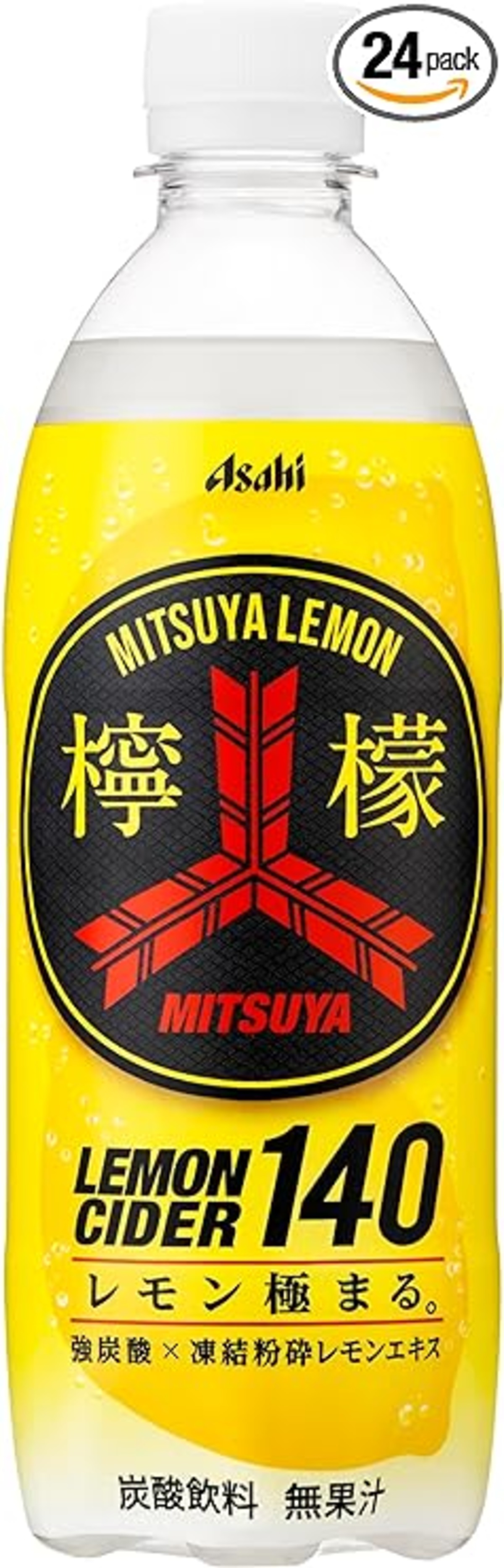 アサヒ飲料 MITSUYA 檸檬CIDER140 500ml×24本 [サイダー]1 | hero01