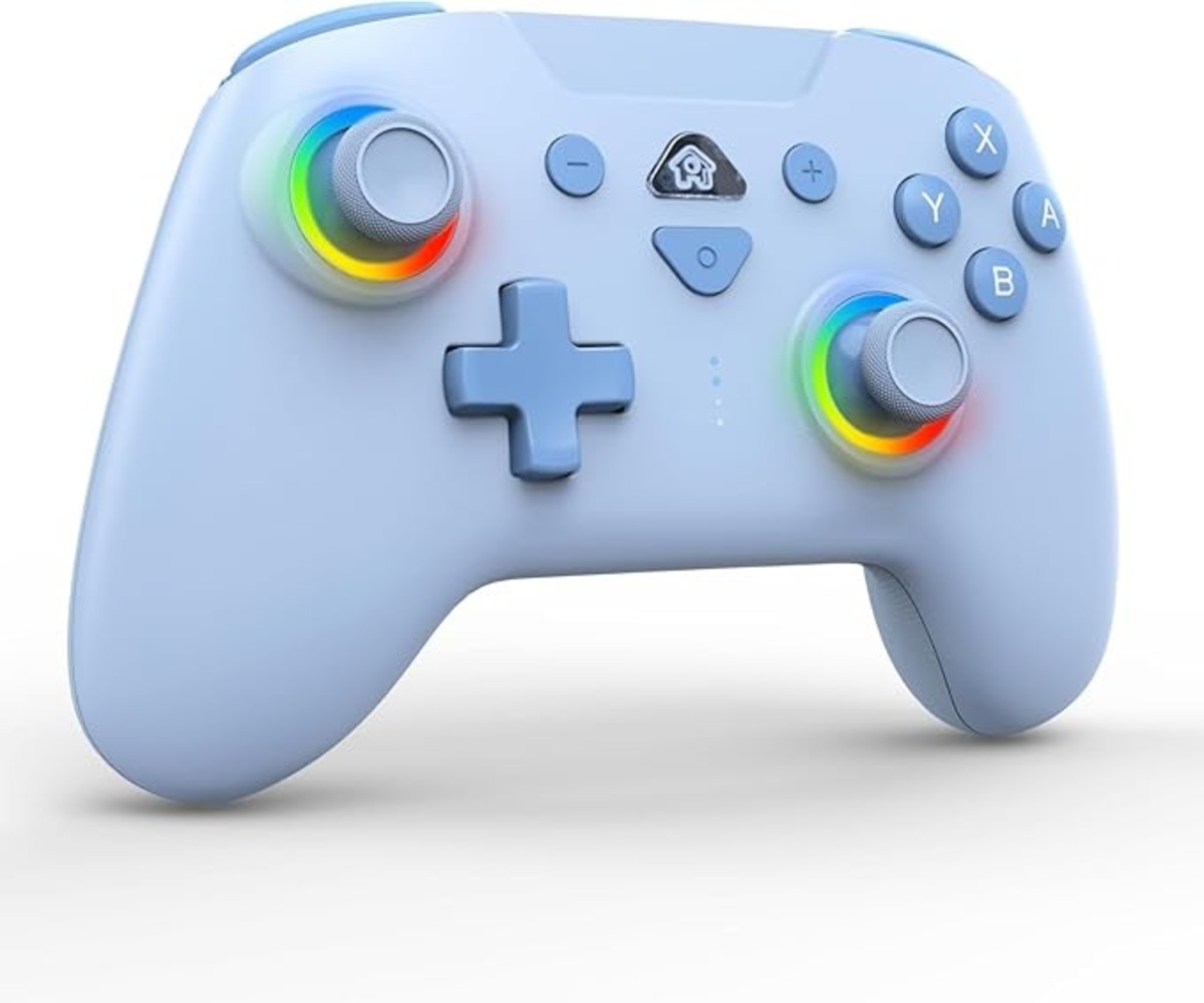 Switch コントローラー 自動連射機能 背面ボタン付き マクロ機能 Bluetooth接続 6軸ジャイロセンサー 7色RGBライト 1000mAhバッテリー 長時間使用 4段階HD振動 ...