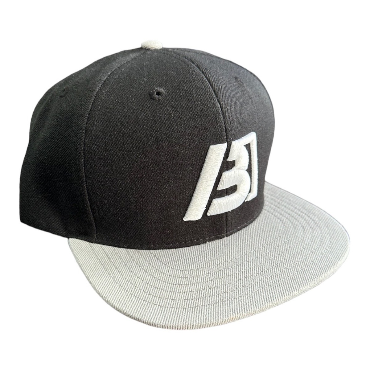 Logo 6 Panel snap back cap (BlackGrey) | BRICKS