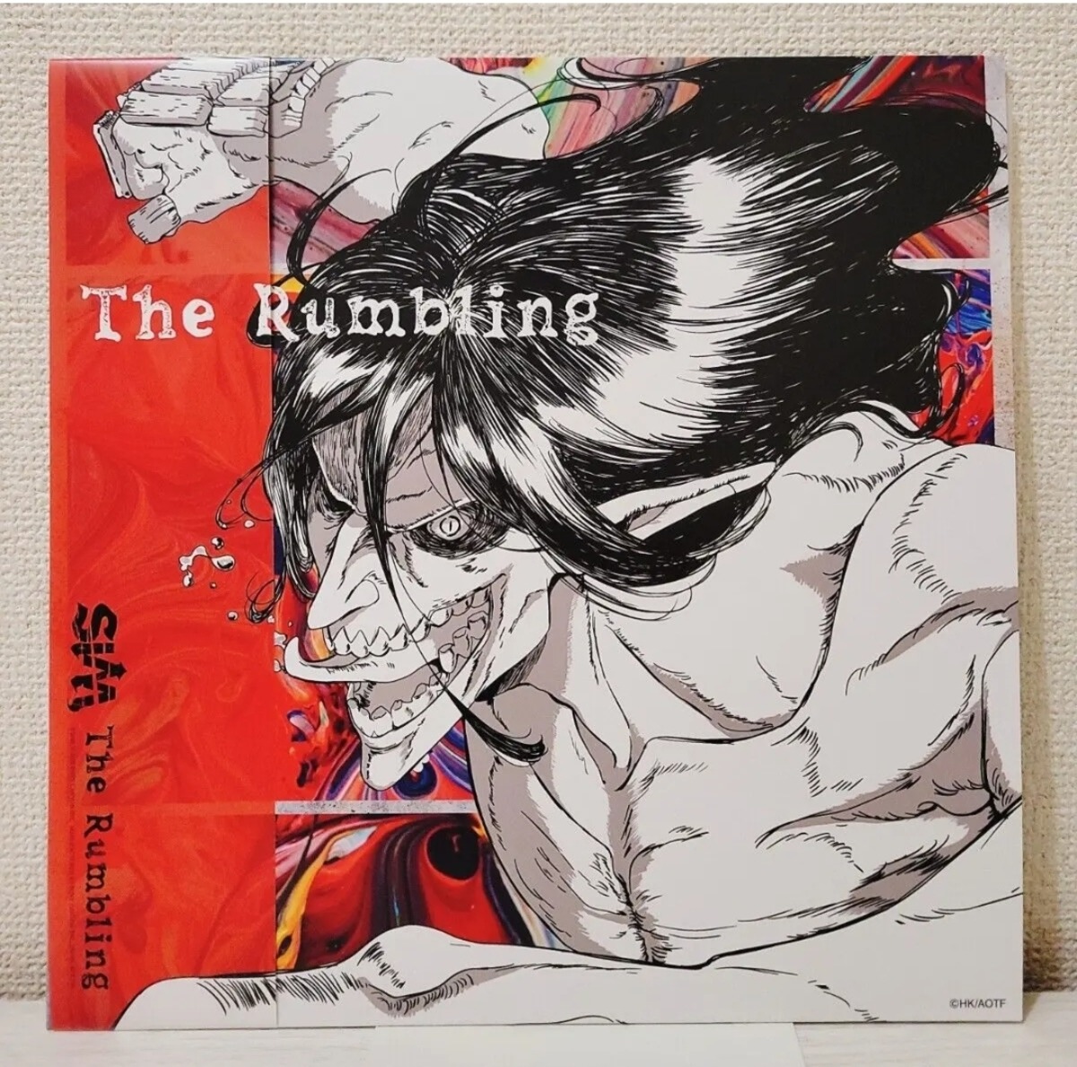 SiM The Rumbling Limited Edition Analog Vinyl Record LP Attack on Titan ...