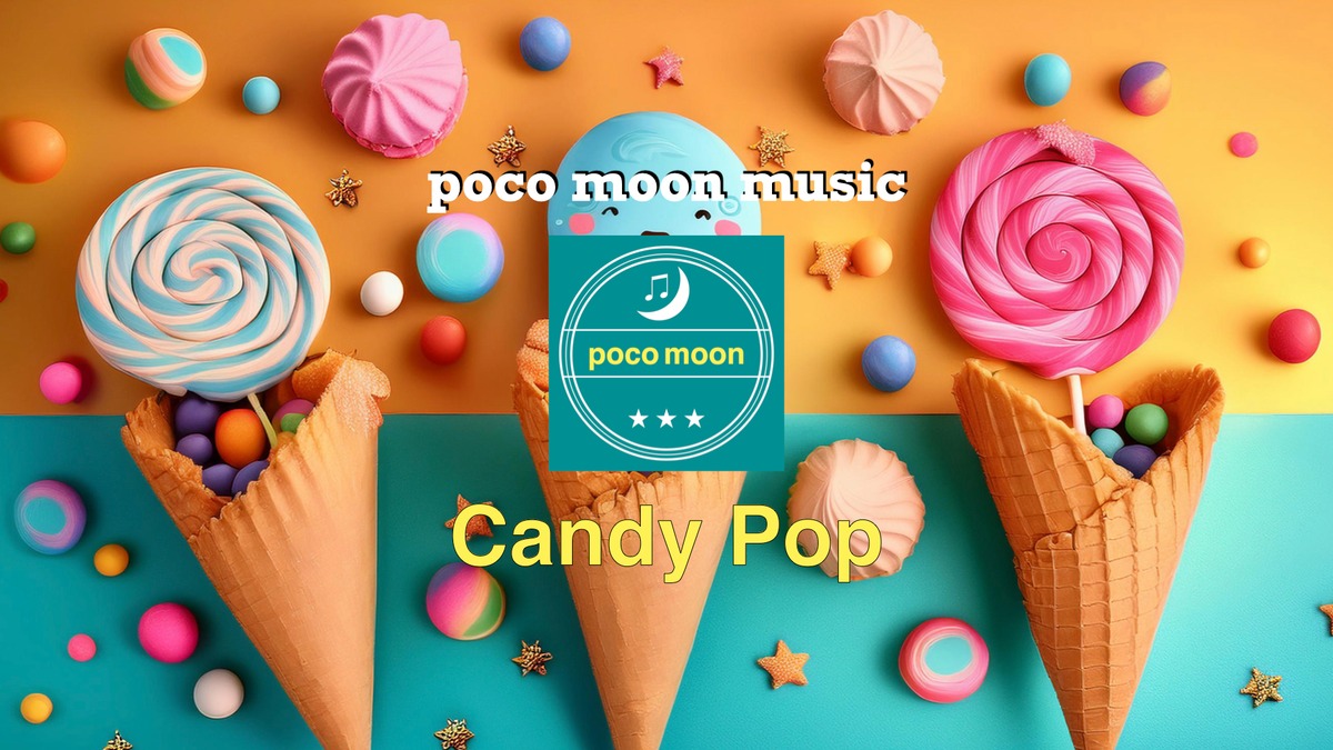 Candy Pop | poco moon music shop | 映像・放送・イベントのBGM専門店