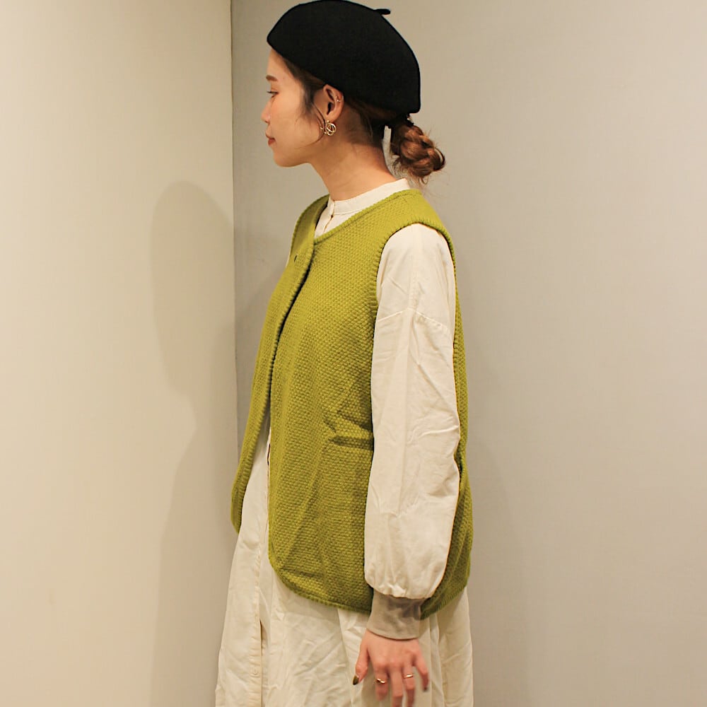 ベスト ラムナイロン変形2WAYカノコ編み SZ748255 | muku