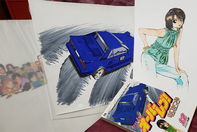 オーバーライド！＆クロスオーバーレブ！開始記念 [オーバーレブ！]単行本カバーイラスト原画12巻B | CROSS OVER REV!