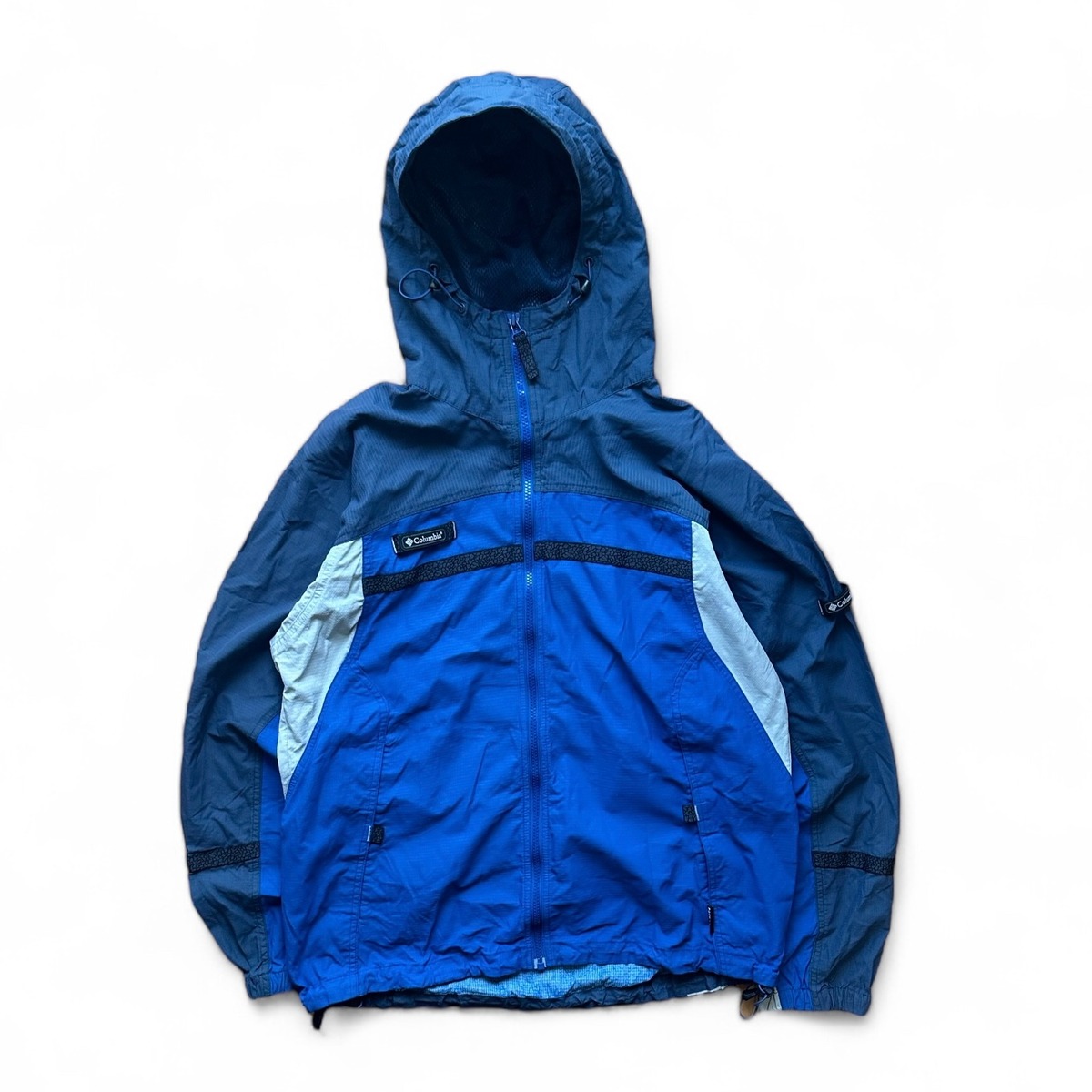 00s "Columbia" packable nylon hooded jacket | scope