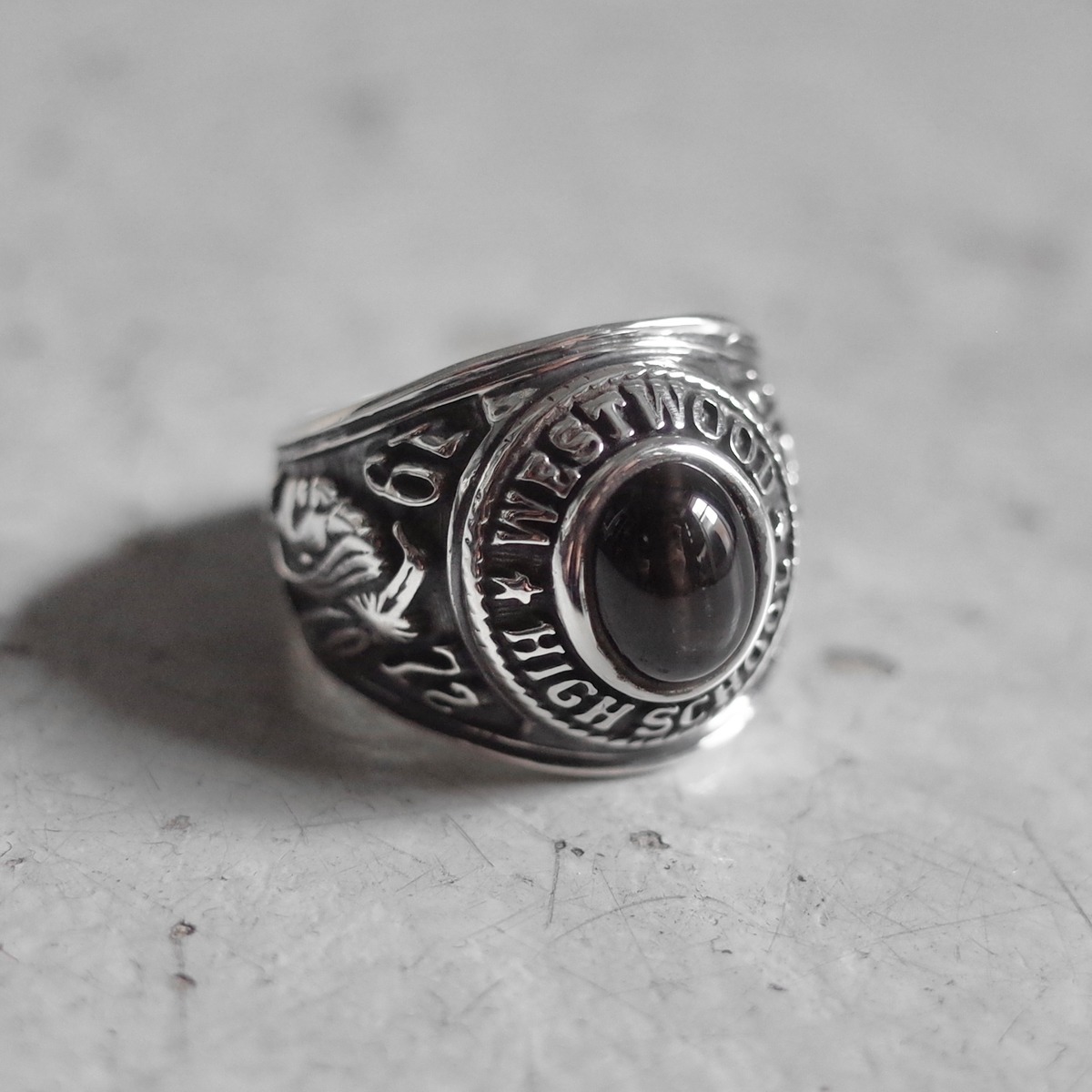 Silversmith Handmade Genuine Onyx Design Ring SILVER925 | FINCH vintage ...